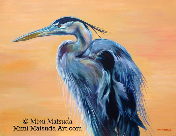 Great Blue Heron (Horizontal) – Altitude Gallery