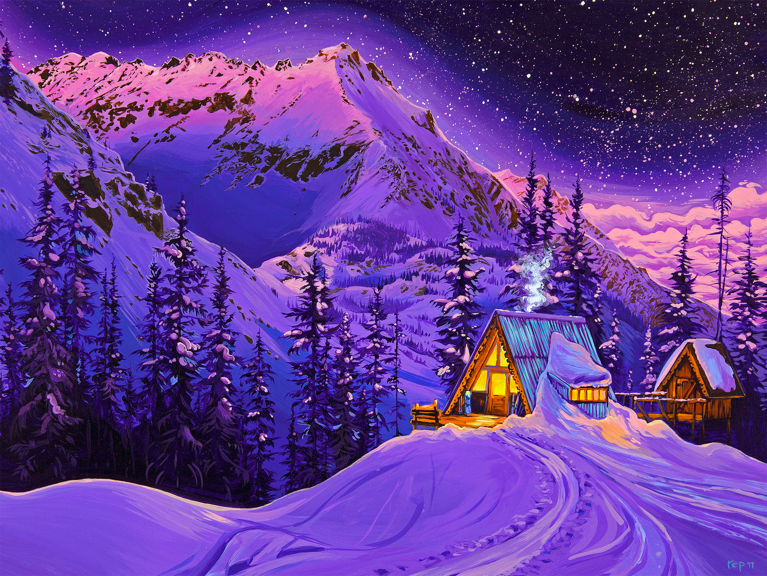 A-Frame Alpenglow – Altitude Gallery