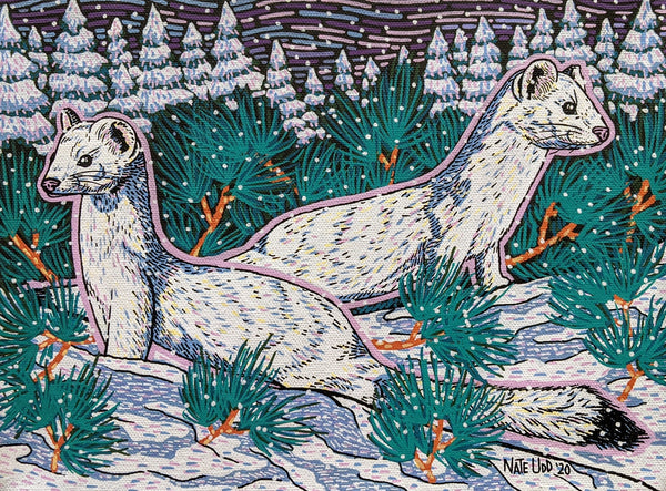 Winter Weasels - Print – Altitude Gallery